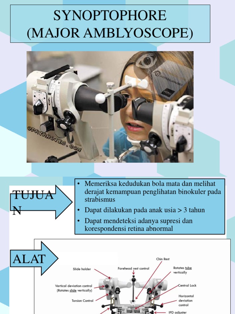 Uji Synoptophore untuk Strabismus | PDF