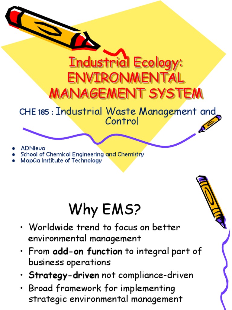 Environmental Management System | PDF | Environmental Resource ...