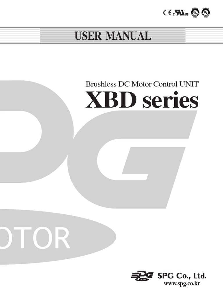 10.BLDC Controller XBD Type Manual English | PDF | Electromagnetic ...