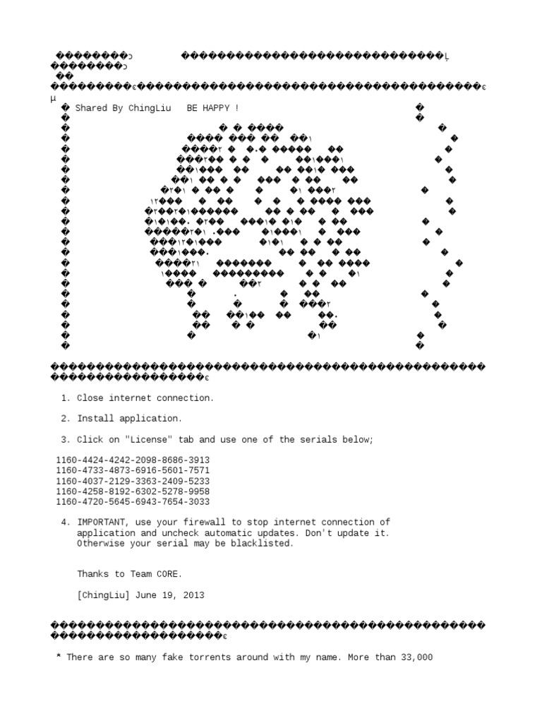 ChingLiu Install Notes | PDF