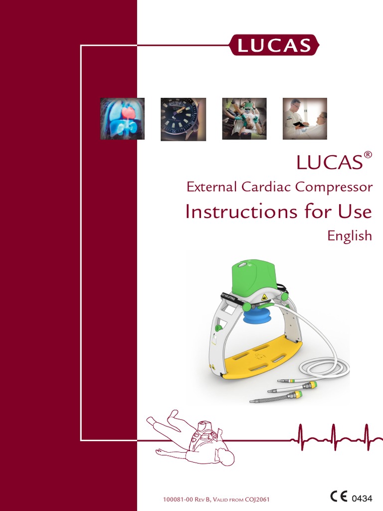 Lucas Instructions For Use: External Cardiac Compressor | PDF ...
