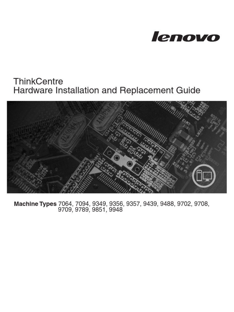 Tower Hardware Replacement Guide | PDF | Usb | Computer Data Storage