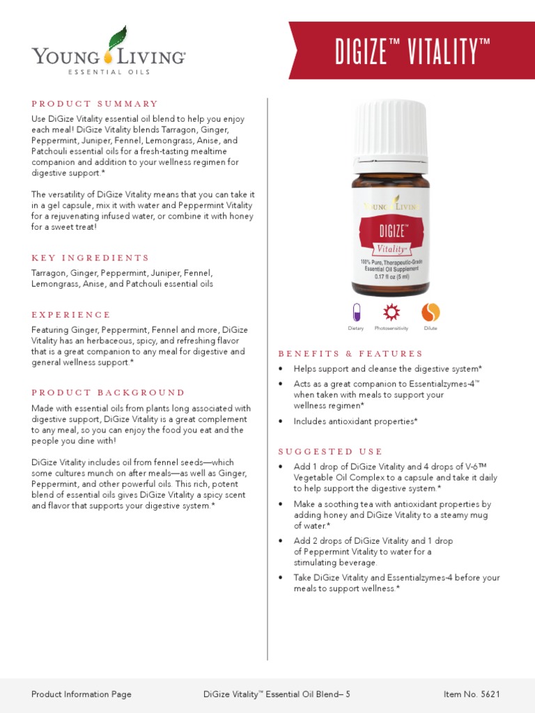 Digizevitality Pip Us SM 1117 1 | PDF | Fennel | Ginger