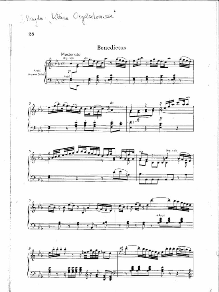 Benedictus PDF | PDF