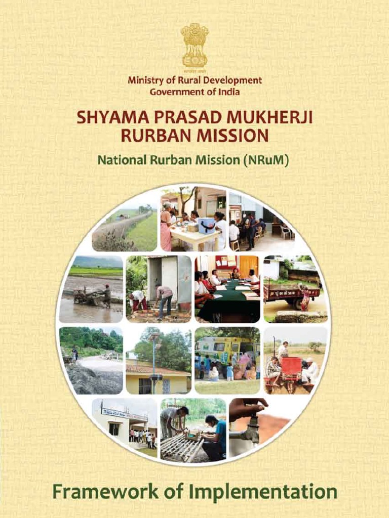 Rurban Mission Guidelines | PDF | Economic Development | Infrastructure