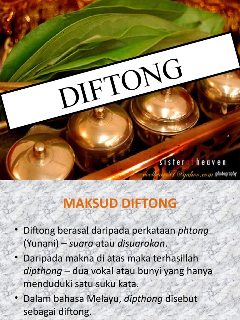 DIFTONG | PDF
