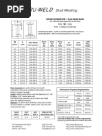Nelson Stud Welding - CPL Partially Threaded Studs | PDF