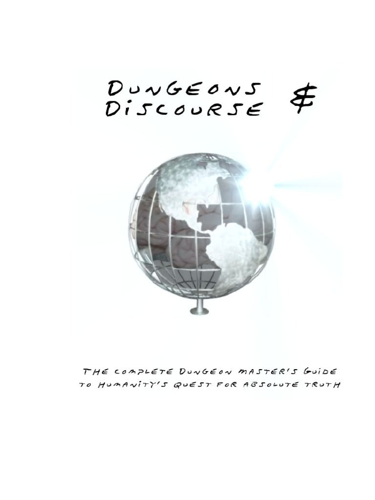 Dungeons and Discourse - Full Manual, PDF | PDF | Nihilism | Transhumanism
