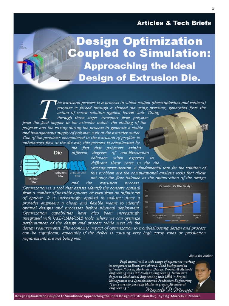 Design Optimization Coupled To Simulation:: Approaching The Ideal ...