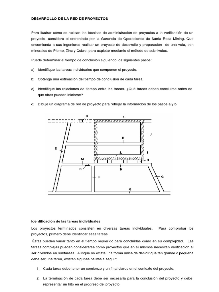 Desarrollo de La Red de Proyectos | PDF | Software | Red de computadoras