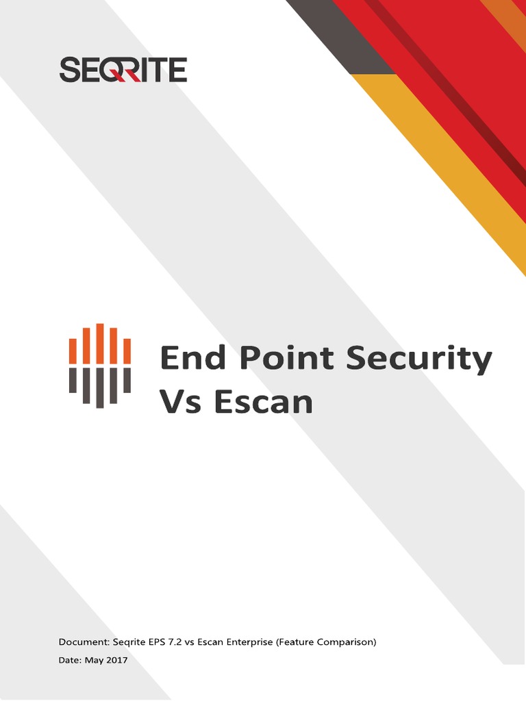 New Seqrite EPS 7.2 Vs Escan 1.0 | PDF | Antivirus Software | Malware