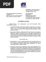 Position Paper For DENR | PDF | Search And Seizure | Search Warrant