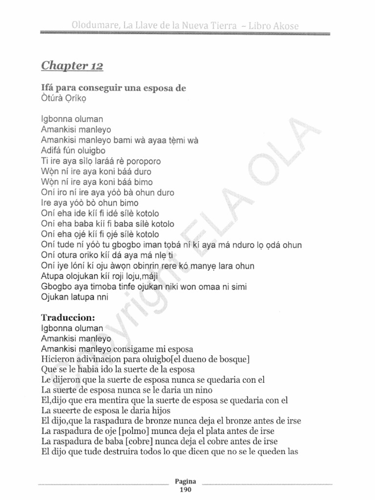 Akose Capitulo 12 | PDF