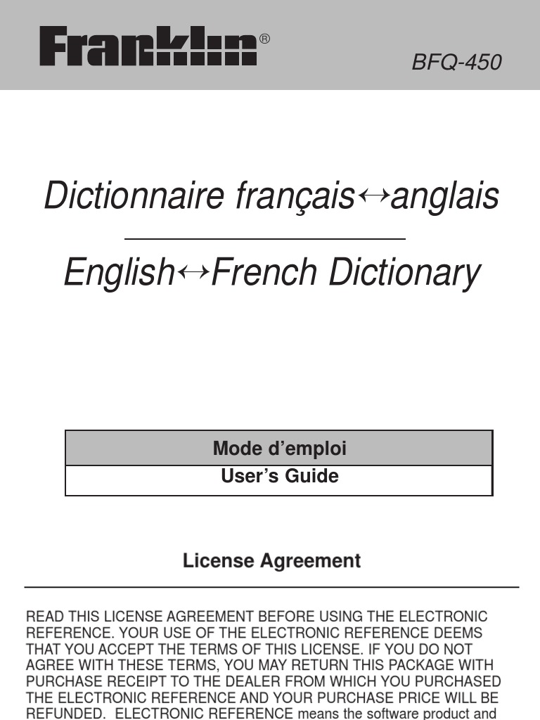 Dictionnaire Francais dictionary.pdf | Grammatical Gender | License