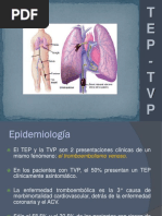 Protocolo De Tromboembolismo Pulmonar Pdf Trombo Fisiología