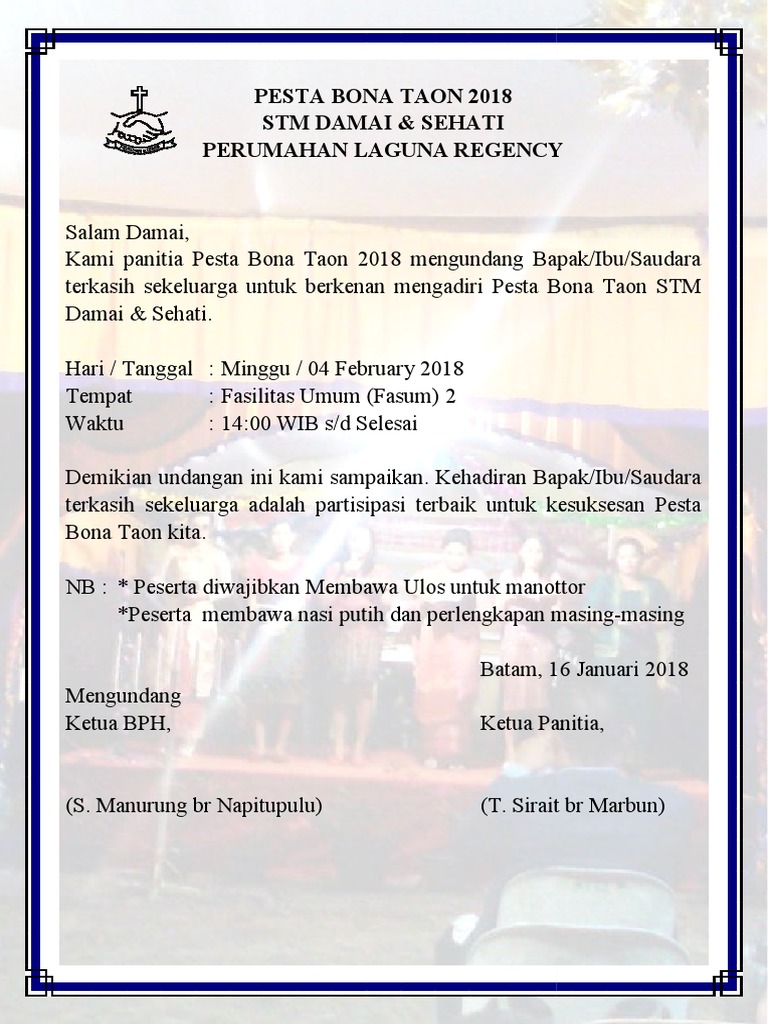 Pesta Bona Taon | PDF