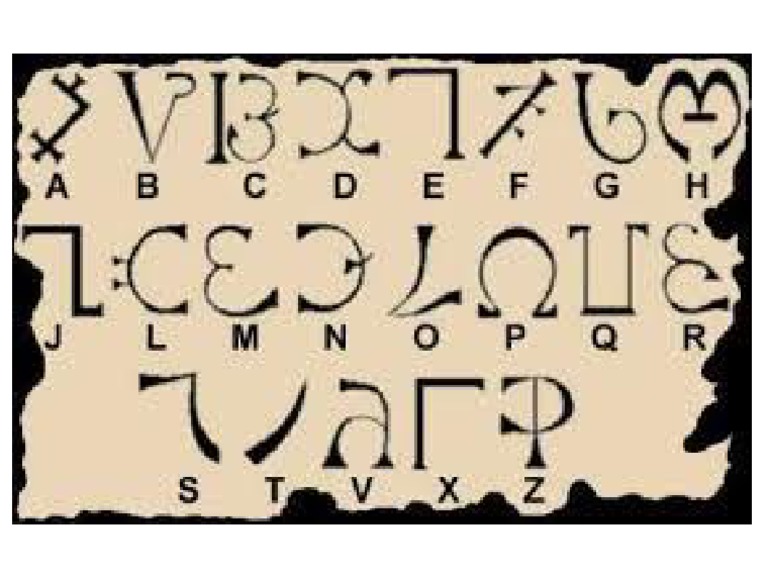 Enochian Alphabet | PDF