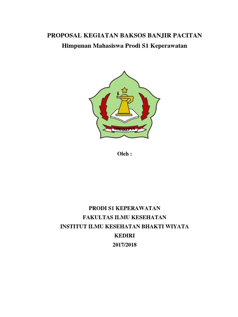 Proposal Baksos Banjir Pacitan 2017 | PDF