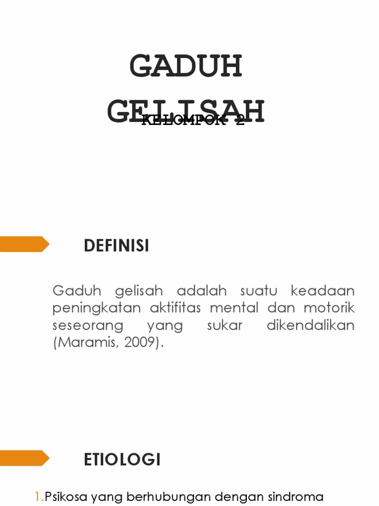 Gaduh Gelisah | PDF