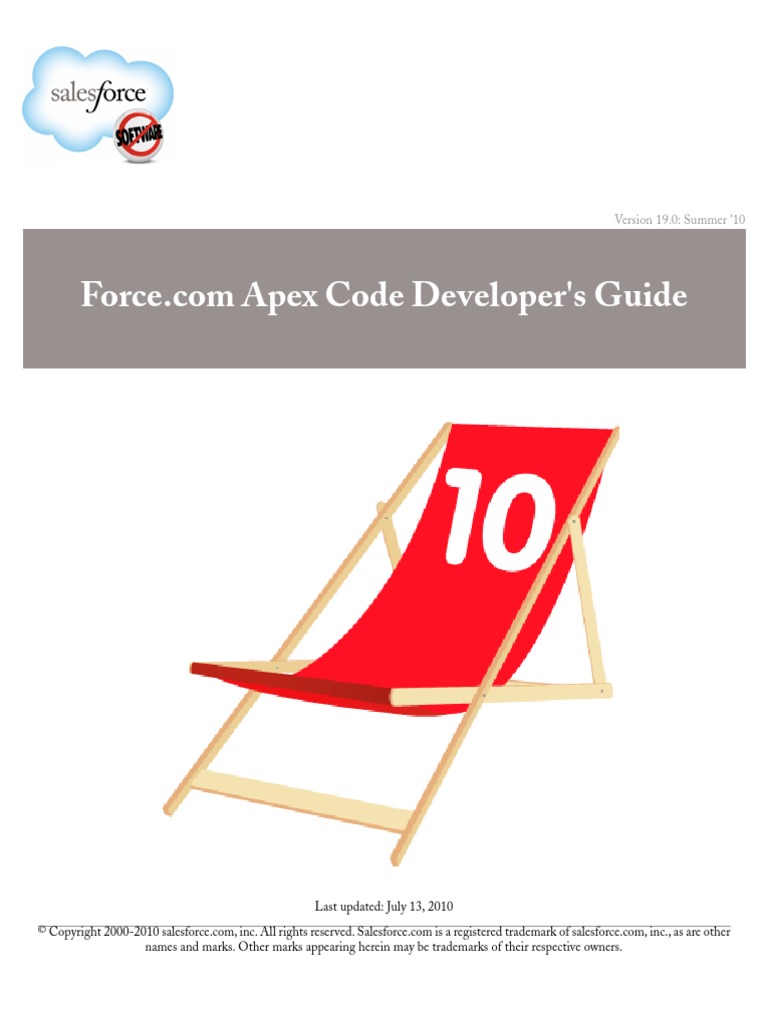 Sales Force Apex Language Reference | Download Free PDF | Salesforce.Com | Class (Computer ...