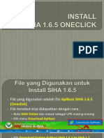 Instalasi dan Update Aplikasi SIHA 1.7 | PDF