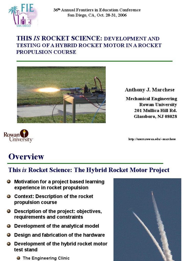 Hybrid Rocket Project | PDF | Rocket Engine | Rocket Propellant