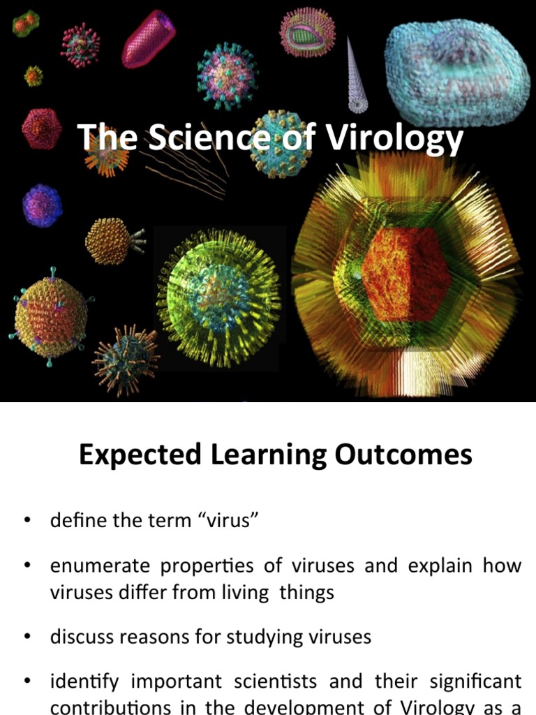 Lecture #1A Science of Virology - JE | PDF | Virology | Virus
