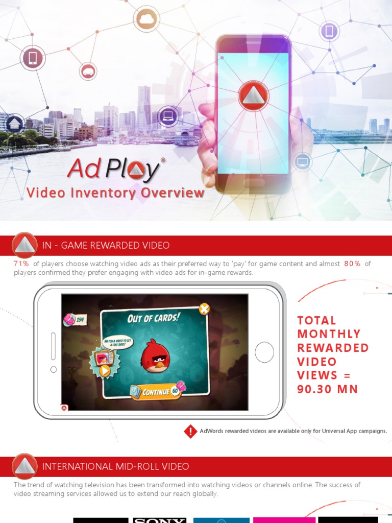 AdPlay Video Inventory Overview | PDF | Advertising | Leisure