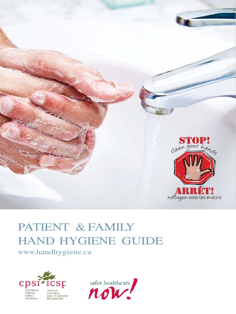 510 Patient Family Hand Hygiene Guide | PDF | Hygiene | Methicillin ...