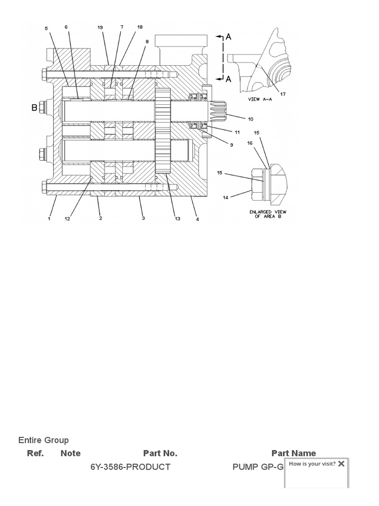 D8R Transmission Pump | PDF | Manufactured Goods | Mechanical Engineering