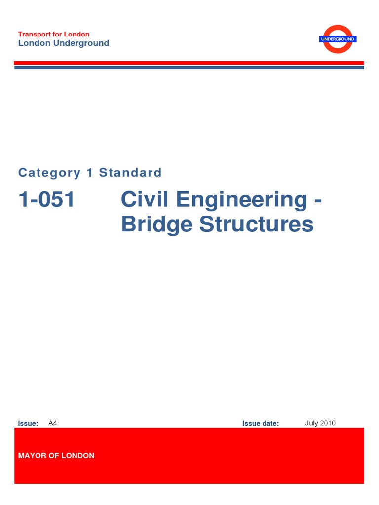 1-051 A4 Civil Engineering Bridge Structures | PDF | Structural Load ...