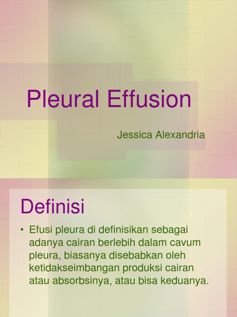 Efusi Pleura | PDF