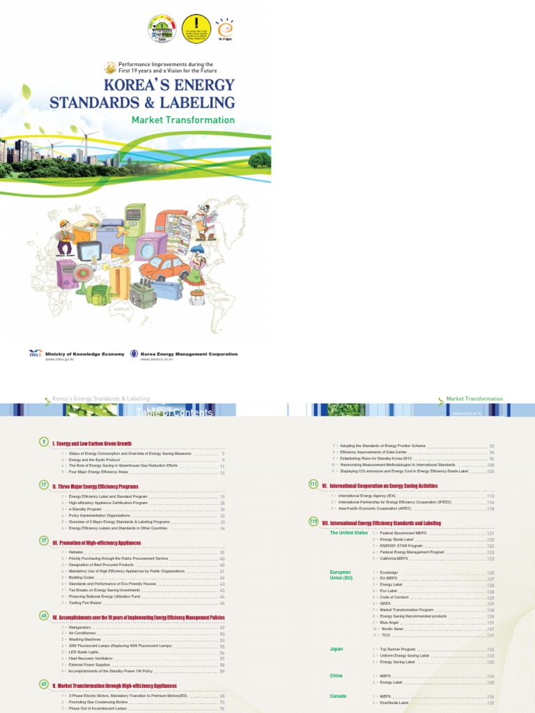 Korea Energy Standards & Labeling | PDF | Kyoto Protocol | Greenhouse Gas
