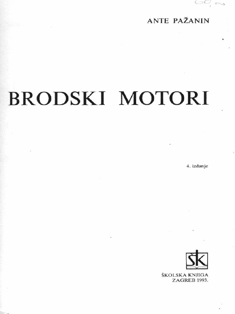 Brodski Motori - Ante Pažanin | PDF