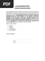 5 Acta Entrega EPP | PDF