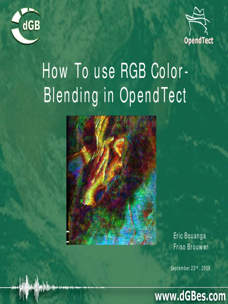 Howto RGB Blending | PDF | Wavelet | Spectral Density