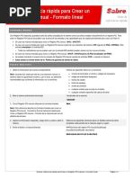 Comandos SABRE | PDF