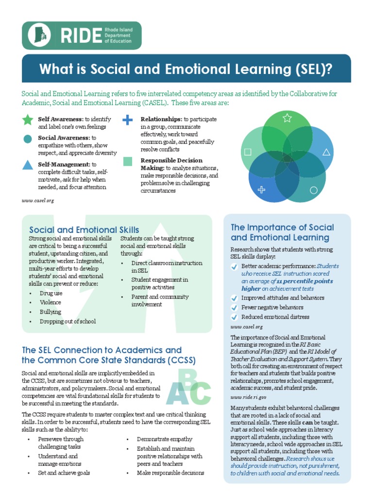 Sel Flyer Press Final | PDF | Teachers | Emotions