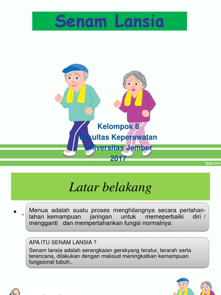 Senam Lansia | PDF | Pengembangan Diri | Kesehatan Holistik