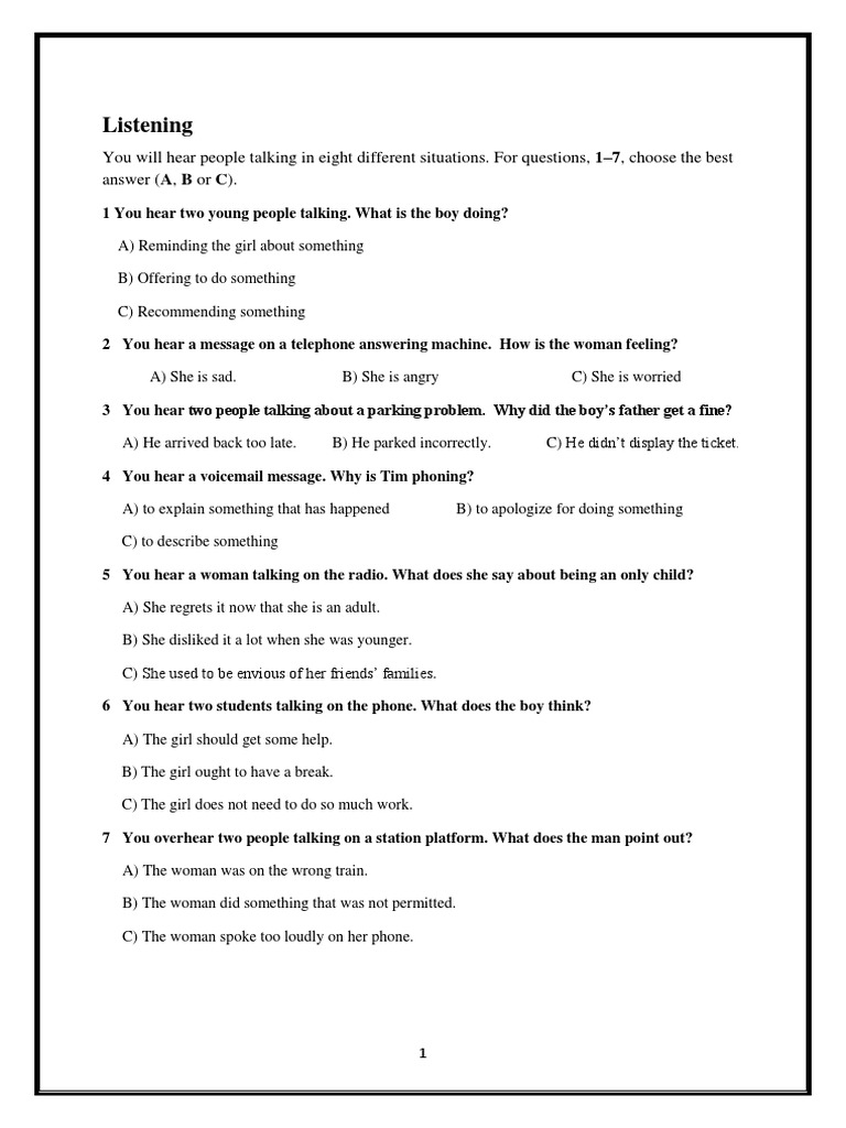 Fce 2 Final | PDF | Languages