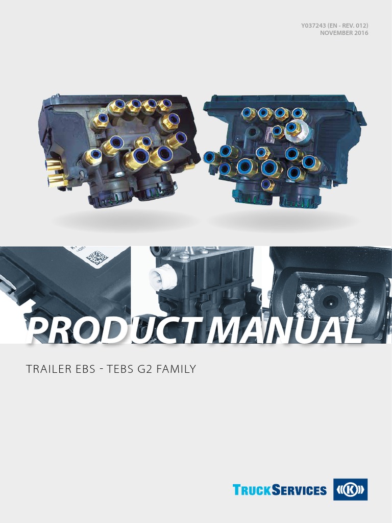 Knorr Bremse EBS Manual | PDF | Anti Lock Braking System | Vehicles