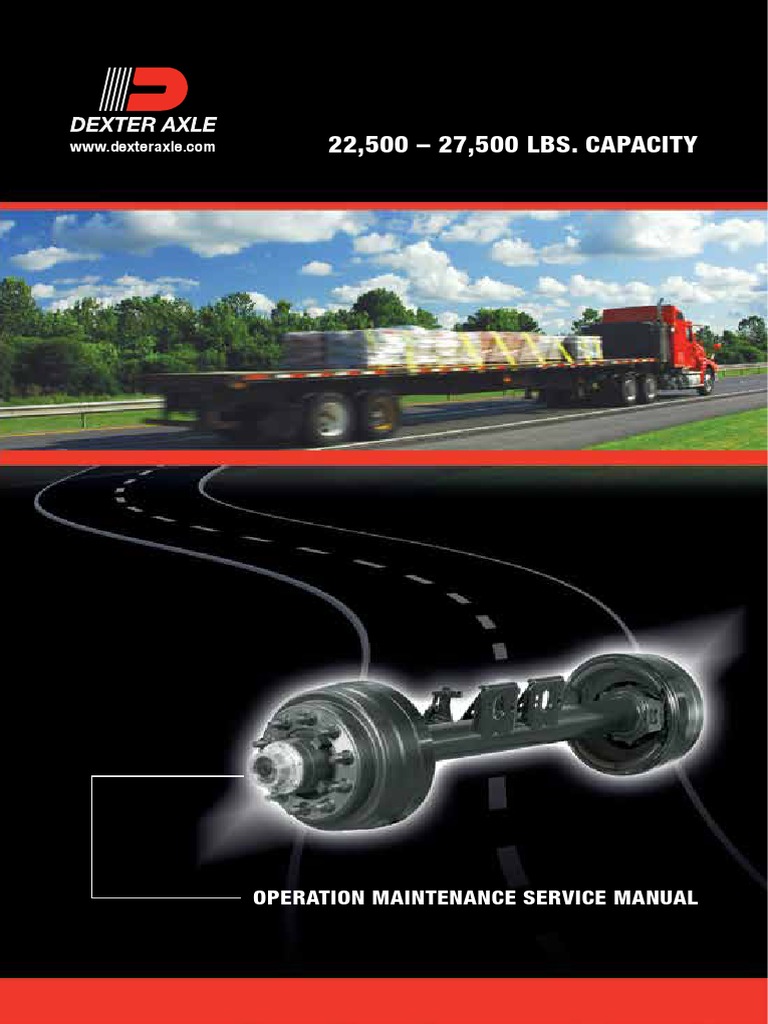 DEXTER AXLES 22 5 27 5k Complete Service Manual | PDF | Welding ...