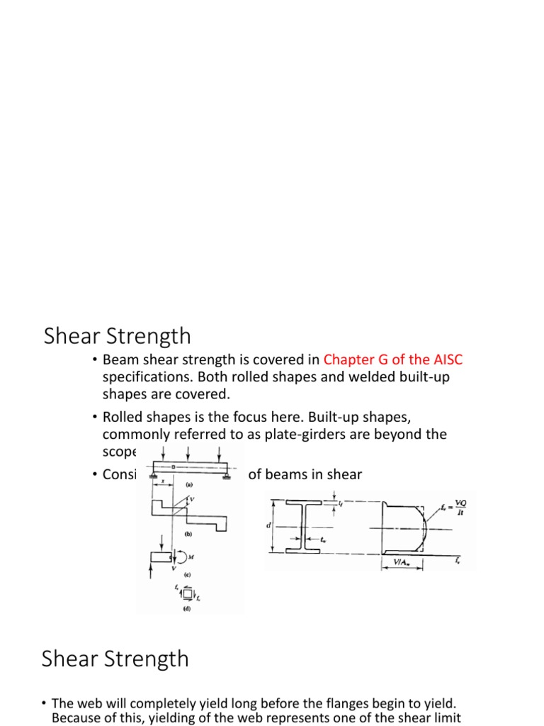 Steel Shear Strength | Yield (Engineering) | Strength Of Materials