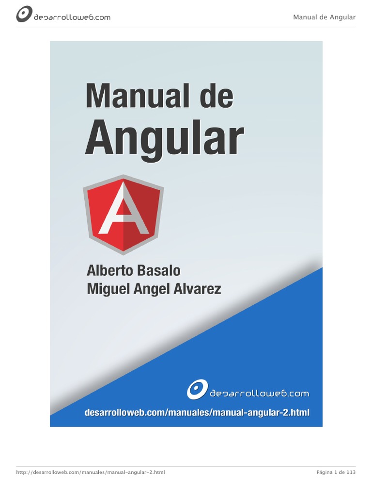 Manual Angular 2 | PDF | Script Java | Archivo de computadora