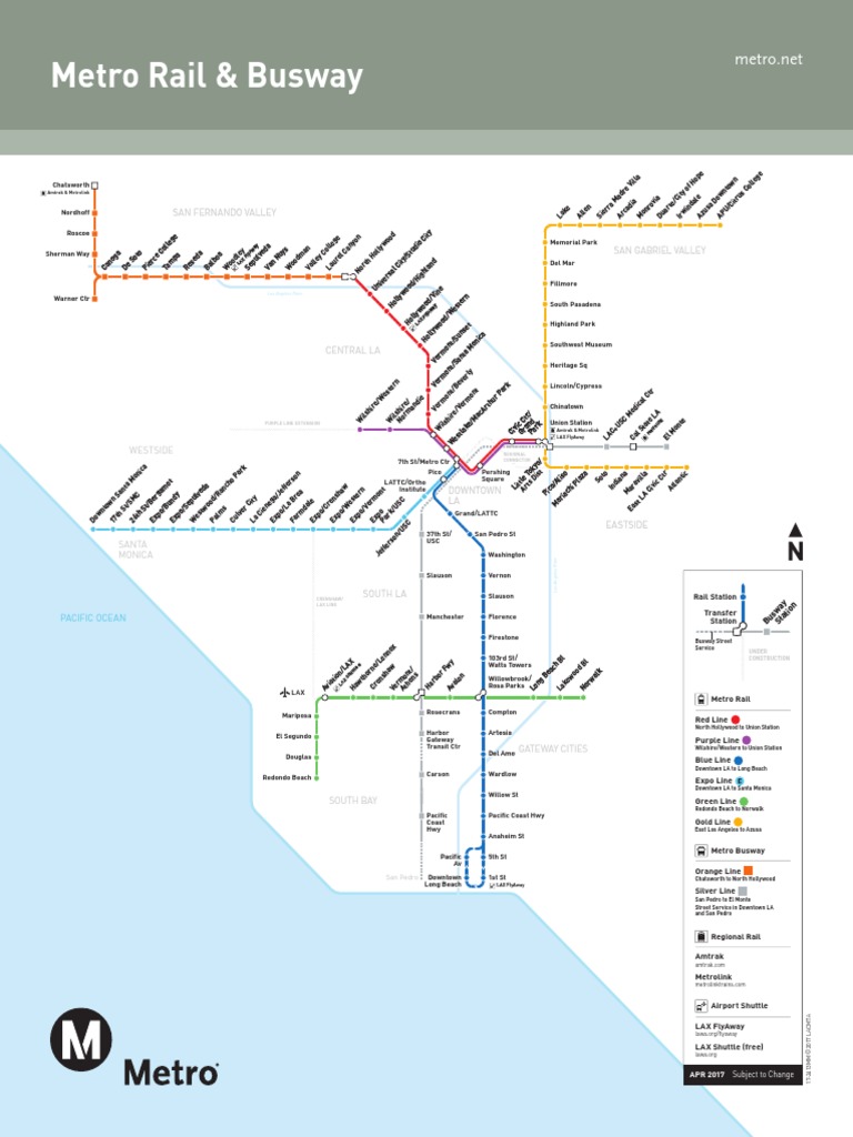 LA's Metro Rail and Busway system | Passenger Rail Transport | Los ...