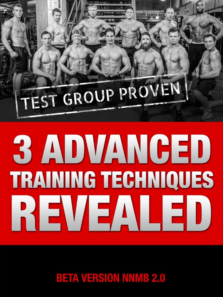 3 Advanced Training Techniques | PDF | Muscle Hypertrophy | Muscle