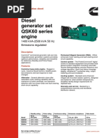 250KVA CUMMINS Diesel Generator Specifications | PDF | Diesel Engine ...