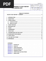 HAZOP Study Report Template | PDF