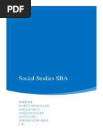 Social Studies School Based Assessment (Sba) Guideline | PDF | Survey ...