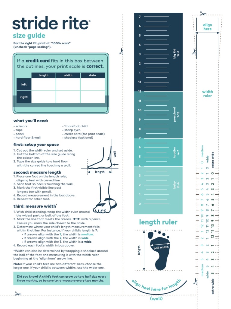 Credit Card Size Measurement Guide | PDF